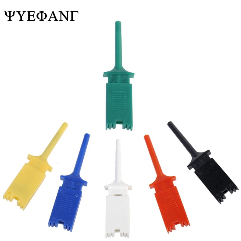 5 Pcs Mini Grabber Test Probe Hook For SMD IC Test Cilps SMD IC Hook ...