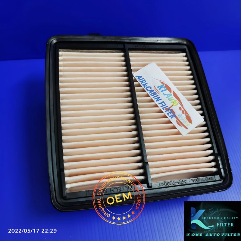 HONDA CITY TMO JAZZ TGO HONDA FREED (2009-2013) AIR FILTER 17220-RB6 ...