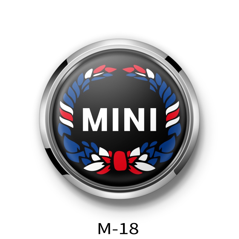 Suitable for MINI cooper hood mesh standard metal modified car logo ...