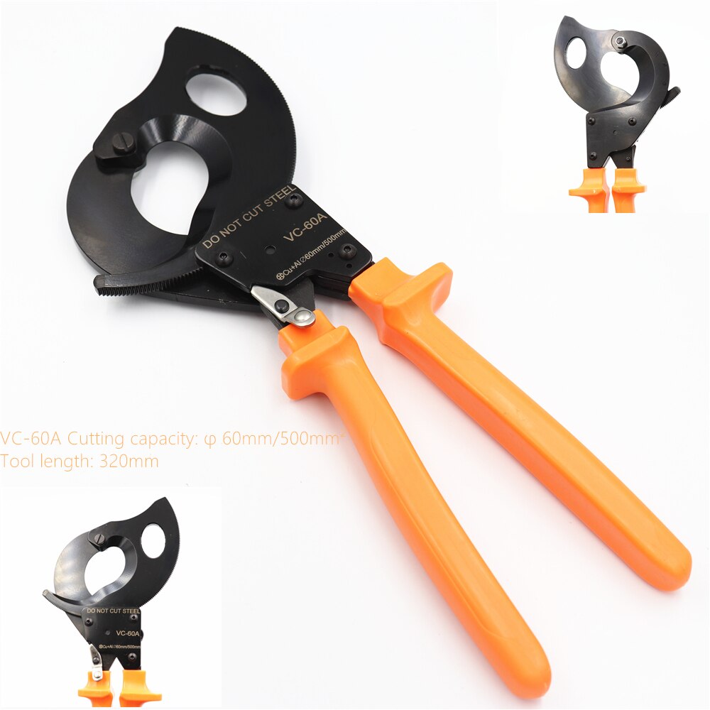 VC Series/HS Series Tools Hand Ratchet Cable Cutter Plier Ratchet Wire ...