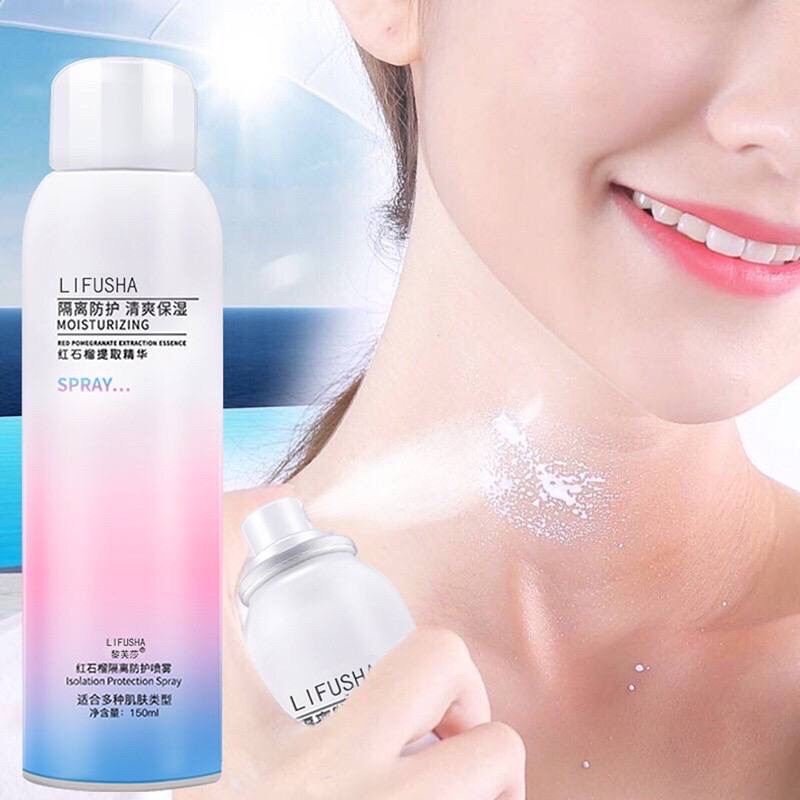 LIFUSHA SPRAY WHITENING Spray Pemutih kulit dengan cepat putihkan ...