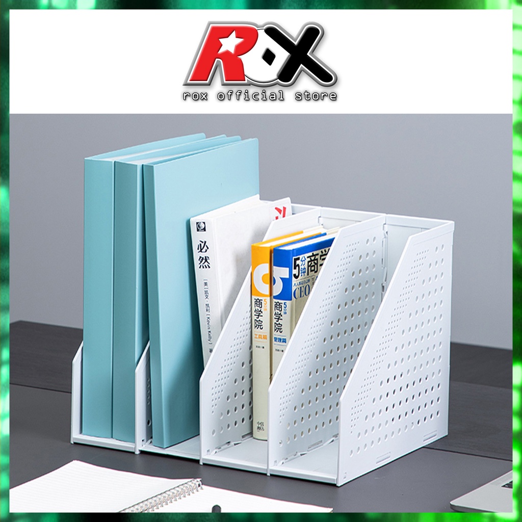 File folder Foldable Book Rack / Shelf / Stand for Table | Shopee Malaysia