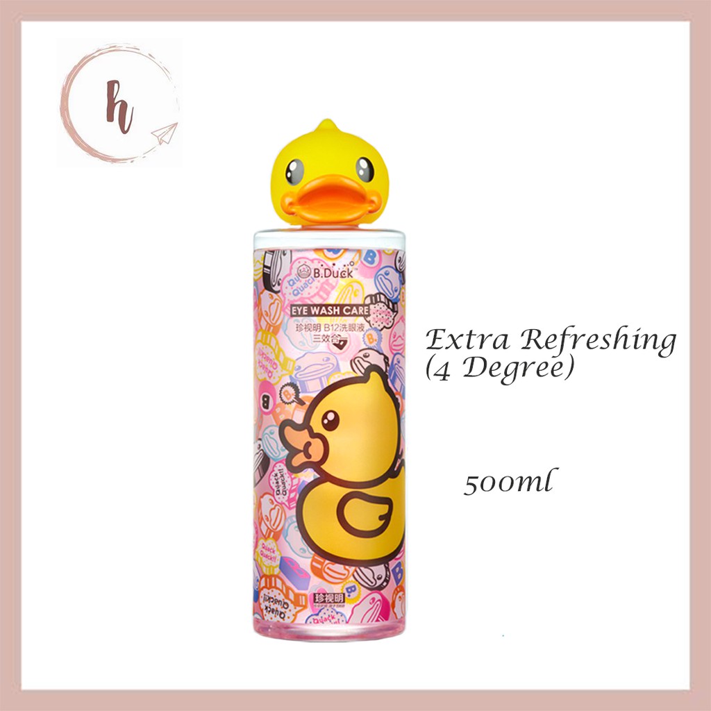 B-duck Eye Wash Water 500ml Clean Soothes Vision Care | Shopee Malaysia