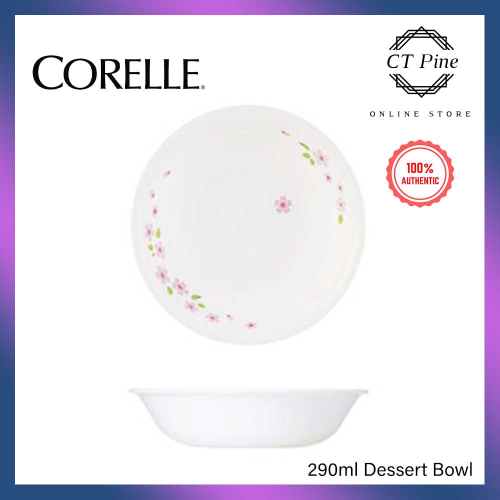 Corelle Sakura SR Loose Bowl /// Classy Square Round Soup Serving ...