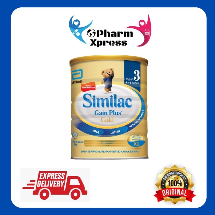 Similac Gain Plus Gold 2'-FL Step 3 (900g)(Ready Stock) (EXP:03/2024 ...