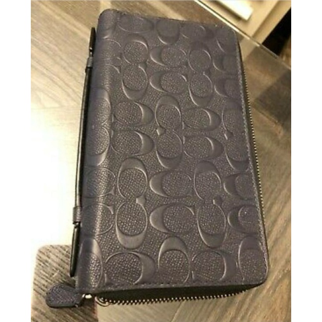 [100% ORIGINAL] New with Tag COACH Double Zip Travel Organizer in ...