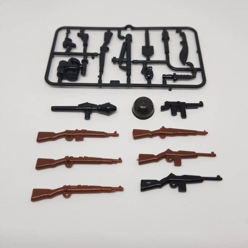 lego ww2 weapons for lego minifigure | Shopee Malaysia