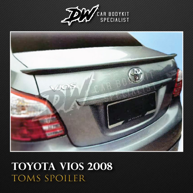 Toyota Vios 2008 Toms Spoiler | Shopee Malaysia