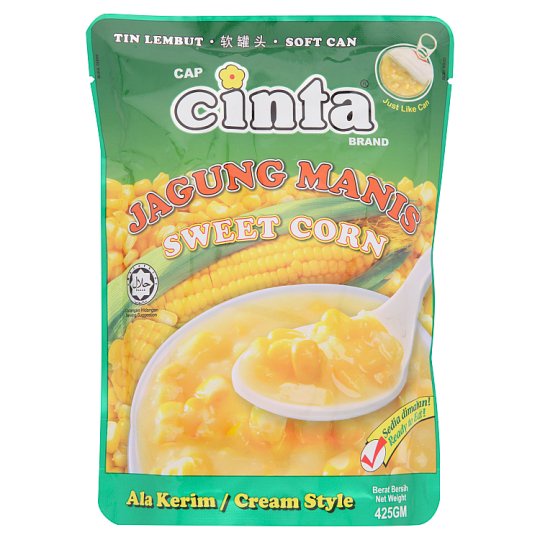 Cinta Brand Cream Style Sweet Corn 425g | Shopee Malaysia