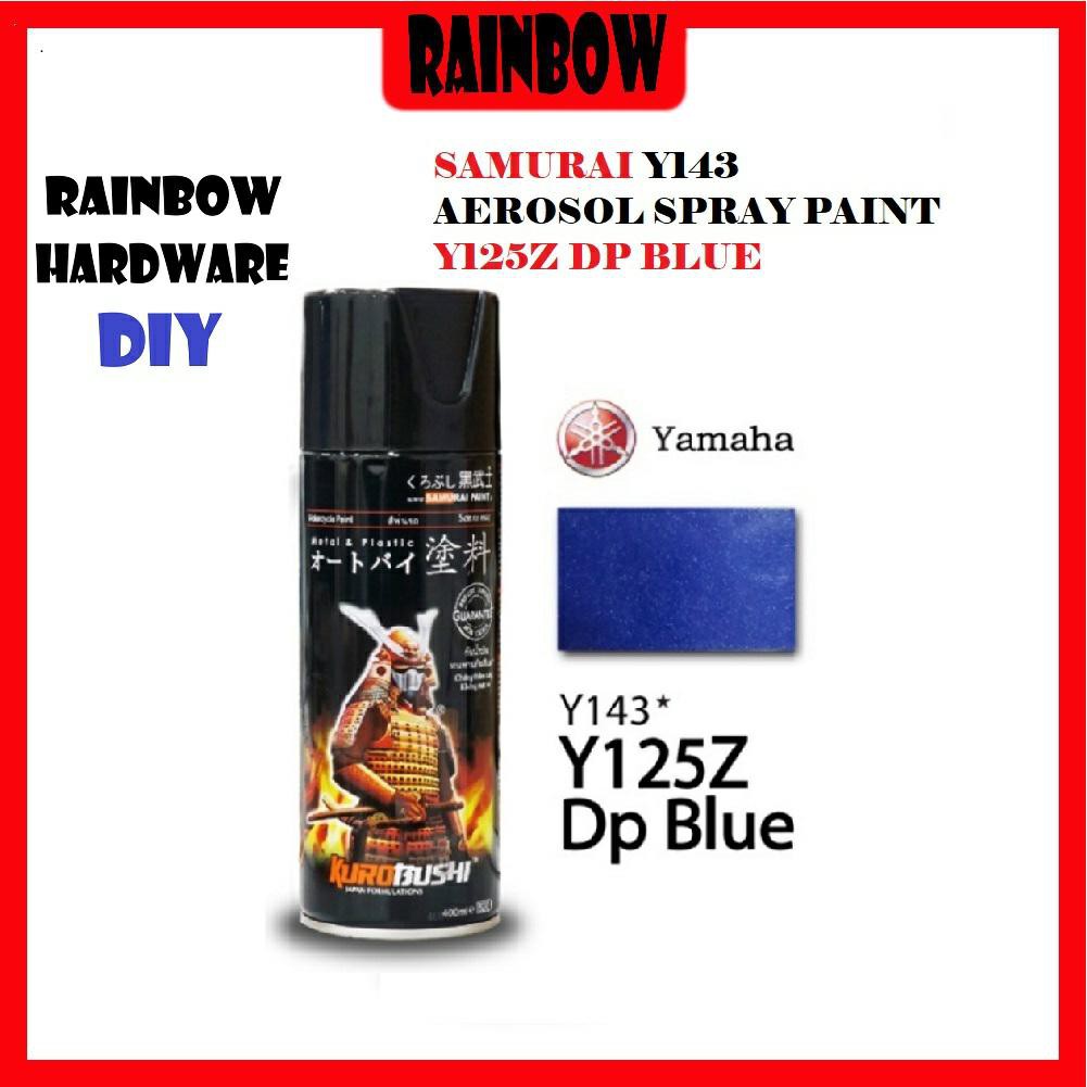 SAMURAI Y143 AEROSOL SPRAY PAINT YAMAHA Y125Z DP BLUE (SABAH DAN ...