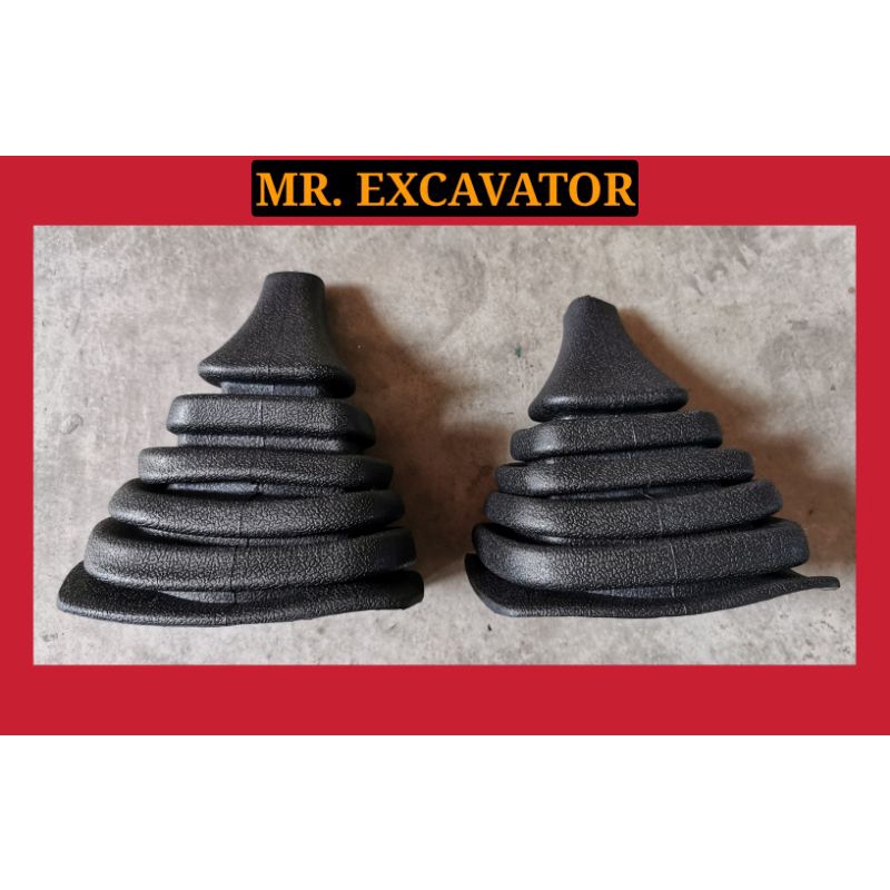 Excavator Kobelco SK Sk100 Sk120 Sk200 Pilot Handle Rubber Cover Getah ...