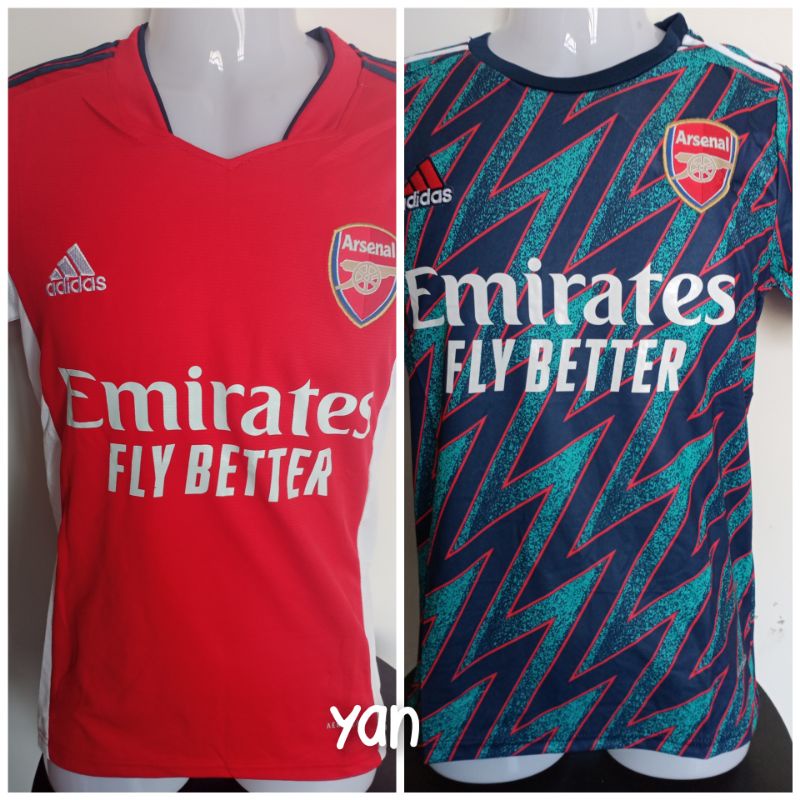 JERSI ARSENAL 2021/2022 | Shopee Malaysia