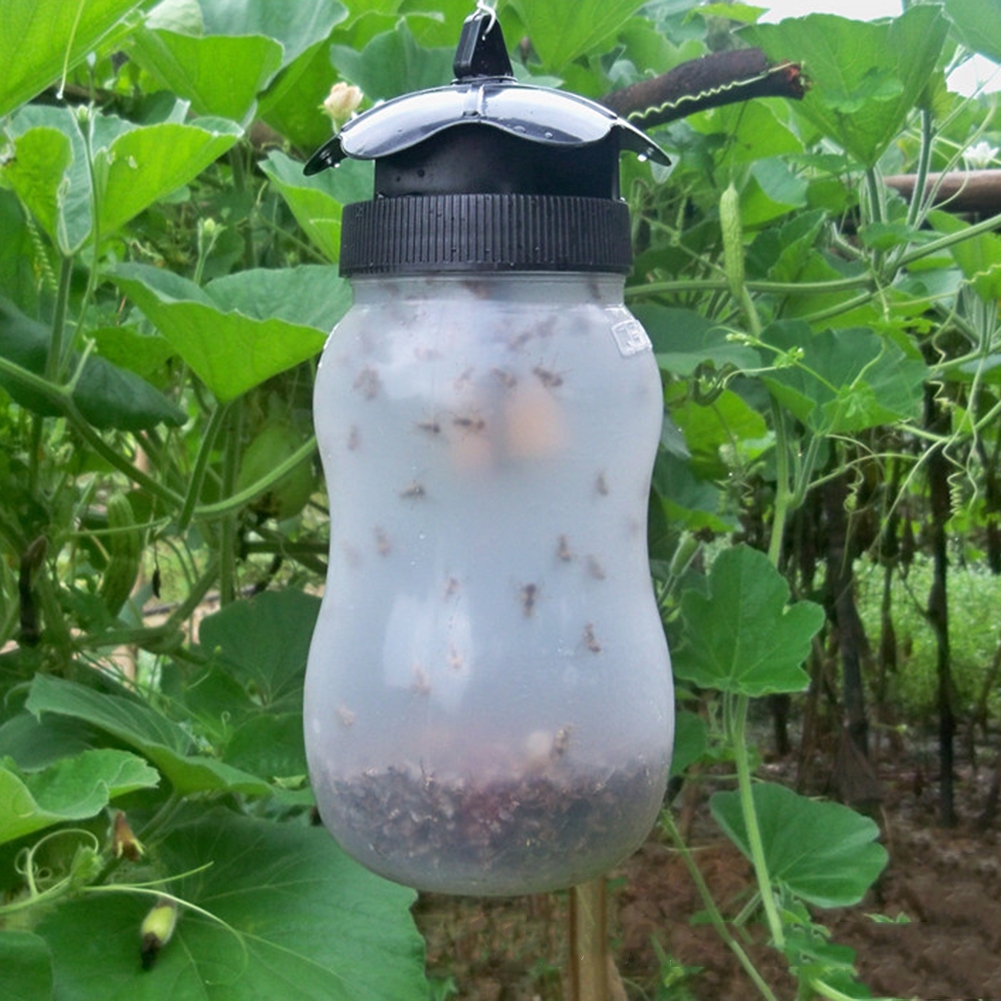Plastic Drosophila Trap Catcher Killer Attractant Liquid Insect Fly ...
