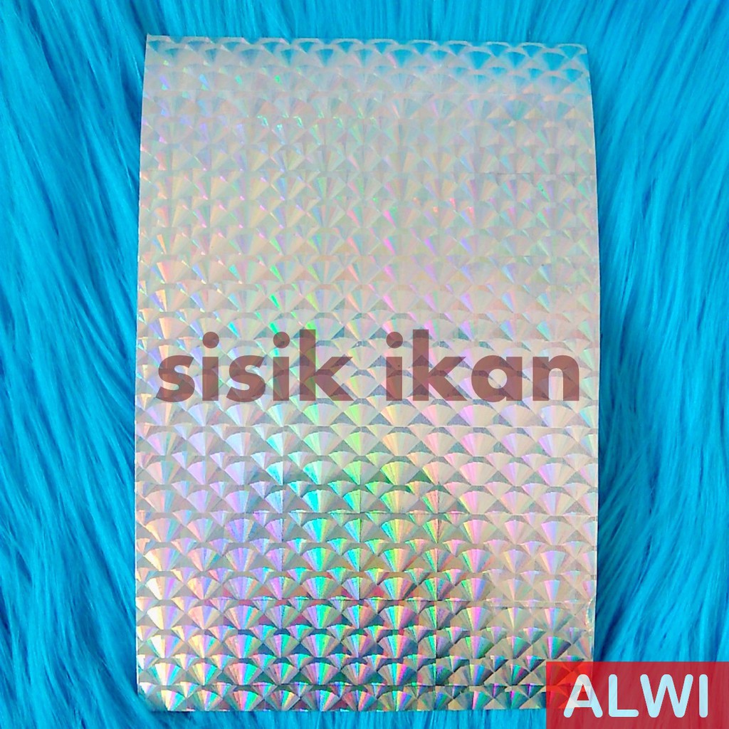 10cm x 20cm Hologram Sticker For Metal Jig & Minnow Bait | Shopee Malaysia