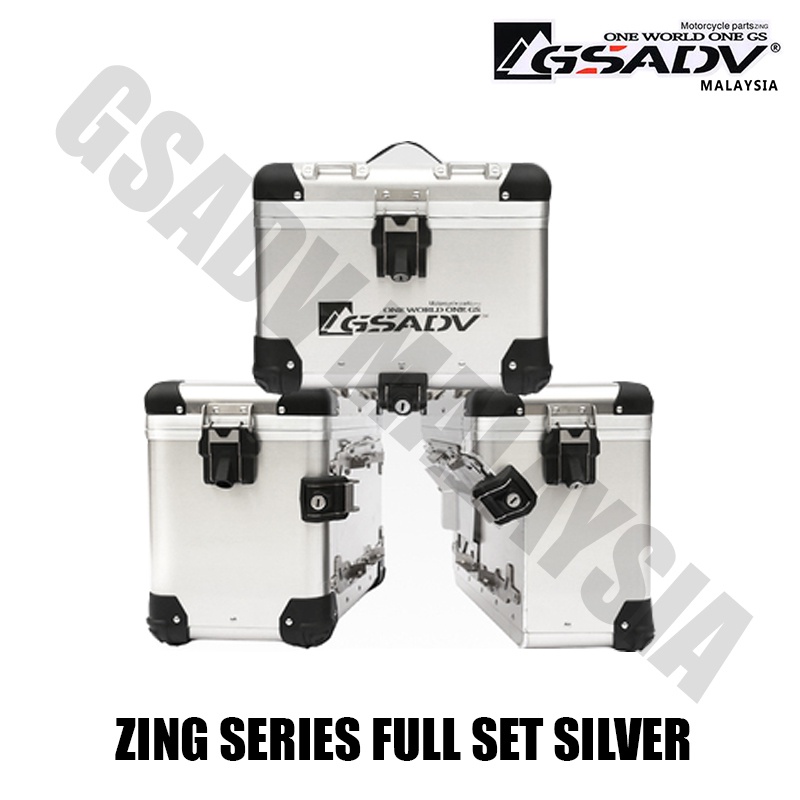 GSADV Yamaha Super Tenere XT1200Z Motorcycle Top Box Aluminium & Side ...