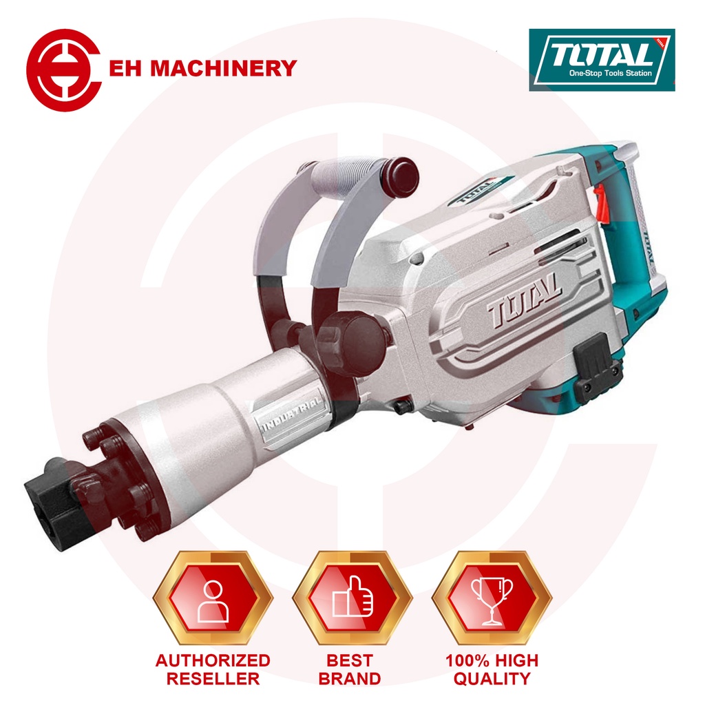 TOTAL 1700W DEMOLITION BREAKER/HAMMER TH215456 | Shopee Malaysia