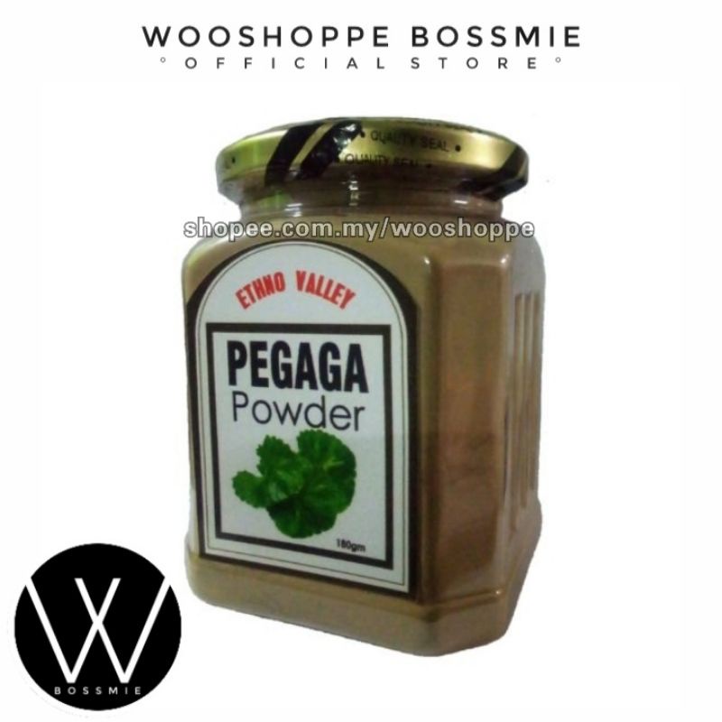 𝙒𝙊𝙊𝙎𝙃𝙊𝙋𝙋𝙀 PEGAGA POWDER 180G (CENTELLA ASIATICA) | Shopee Malaysia