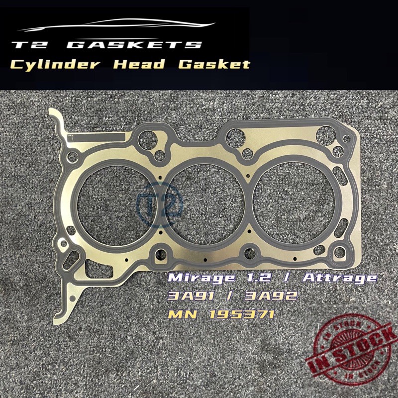 Mitsubishi Cylinder Head Gasket Mirage / Attrage 3A91,3A92 (MN195371) | Shopee Malaysia