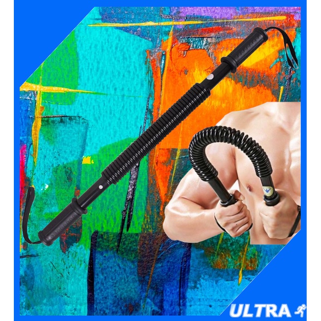 Power Twister Spring Bar Strength Training Chest Arm Shoulder Hand ...