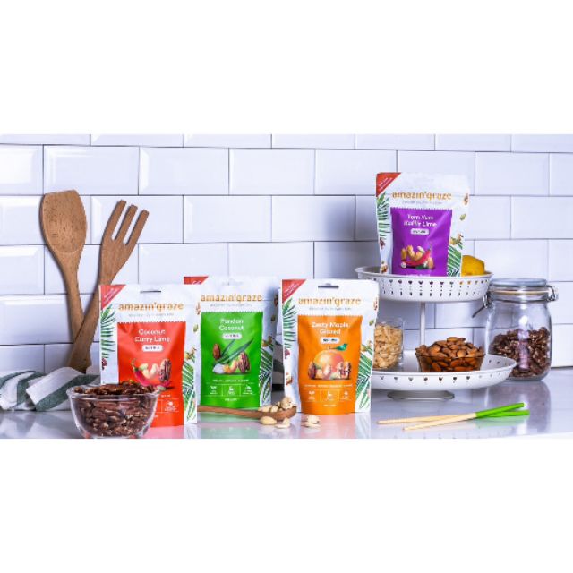 Amazing Grace Nut Mix (Assorted) 100gm/200g | Shopee Malaysia