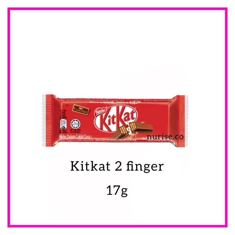 Nestle Kitkat 2finger wafer chocolate coklat | Shopee Malaysia