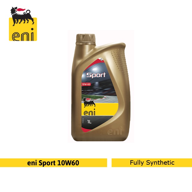 Eni Sport 10W60 Fully Synthetic Engine Oil (1L) | Shopee Malaysia