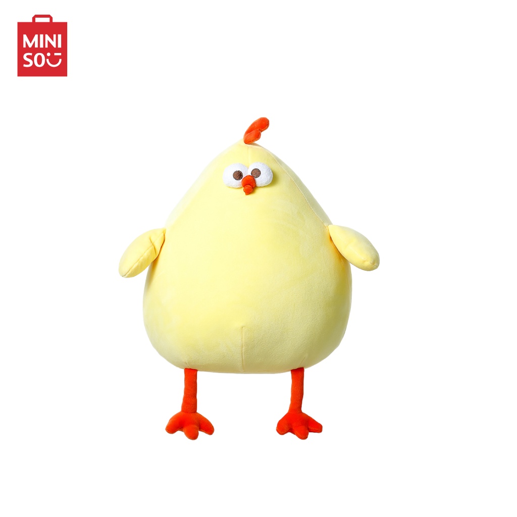 MINISO Chubby Chicken Doll Dundun Series Plush Toy | Shopee Malaysia