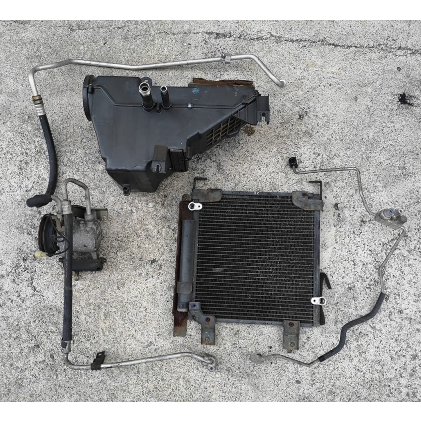 🇯🇵🇯🇵 AIR COND SET COMPLETE PERODUA KELISA KENARI COMPRESSOR KECIL ...