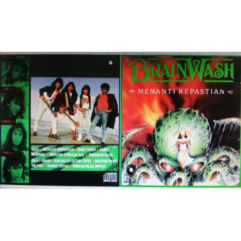 Audio cd disc brainwash menanti kepastian full album | Shopee Malaysia