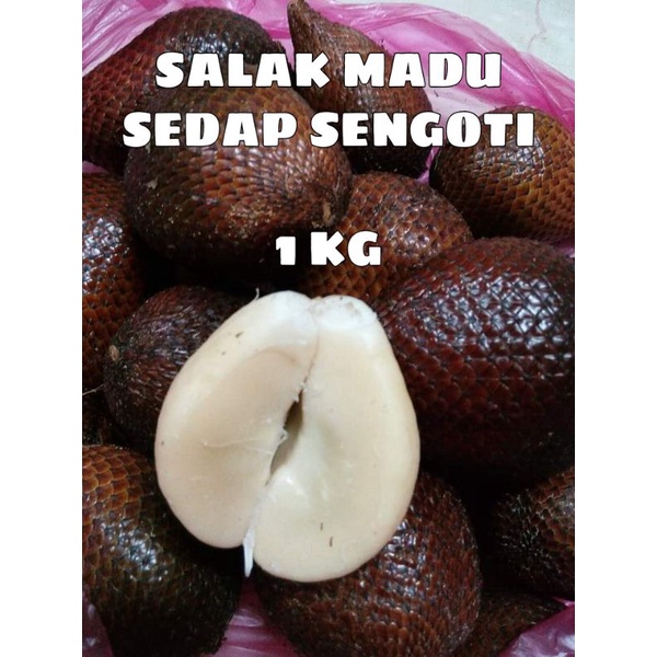 SALAK MADU MANIS 1KG STOCK BARU FRESH DARI KEBUN | Shopee Malaysia