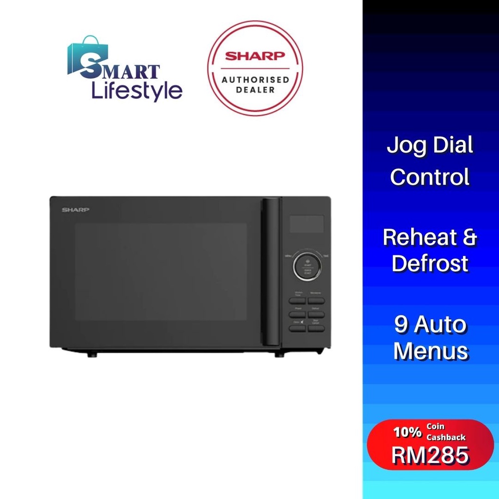 Sharp Digital Control Panel Microwave Oven (20L) R2021GK | Shopee Malaysia