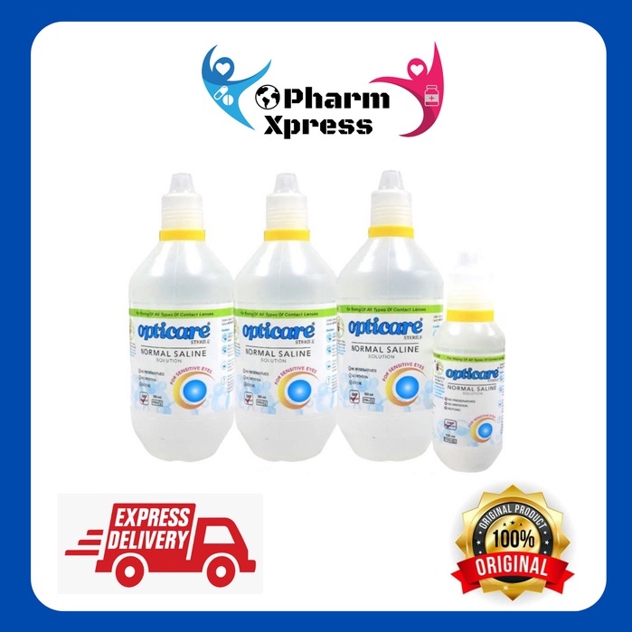 OPTICARE Normal Saline Solution 500ml (x3) | Shopee Malaysia