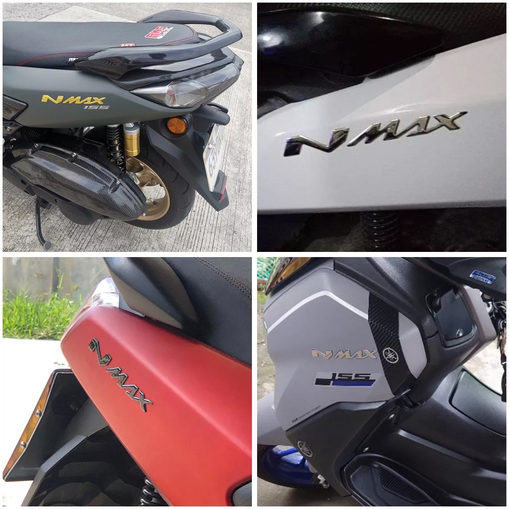 Yamaha NMAX 155 Series Motorcycle LOGO Decals 3D Stereo Modification ...