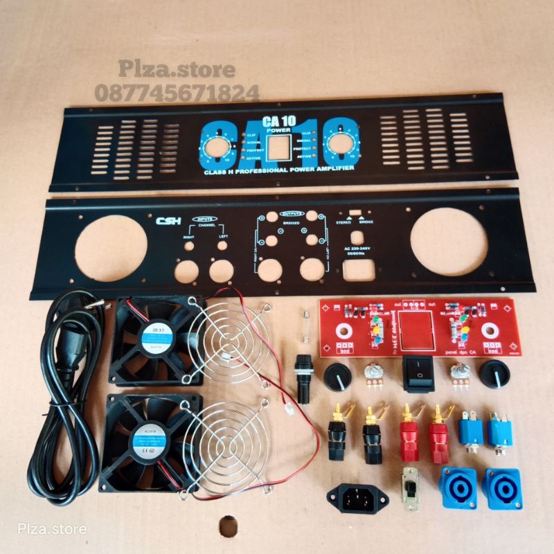 Ca10 front and rear Panel complete with accessories CA10 front and rear ...