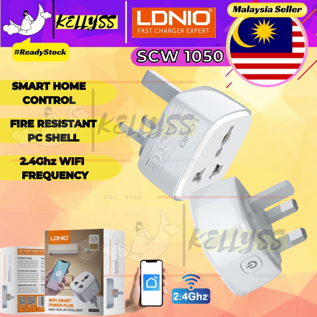 LDNIO SCW1050 Smart Plug Wifi Intelligent Linkage Universal Wall ...