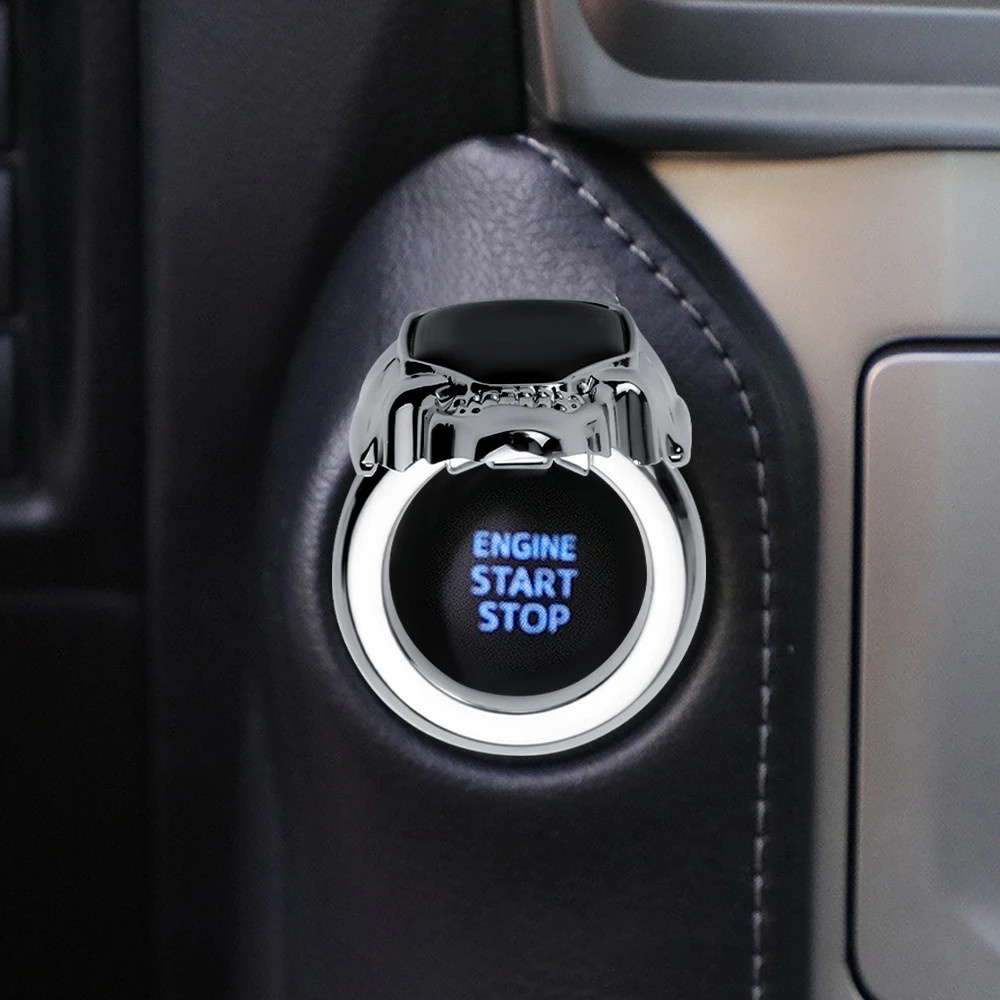 BMW Zinc alloy Car Engine Start Stop Button Protective Cover Decoration For G30 E36 E30 E90 F10 ...