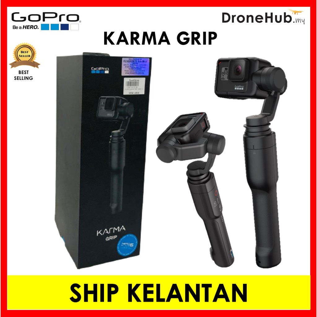 GoPro Karma Grip Handheld Stabilizer Travel Selfie Stick Compatible ...