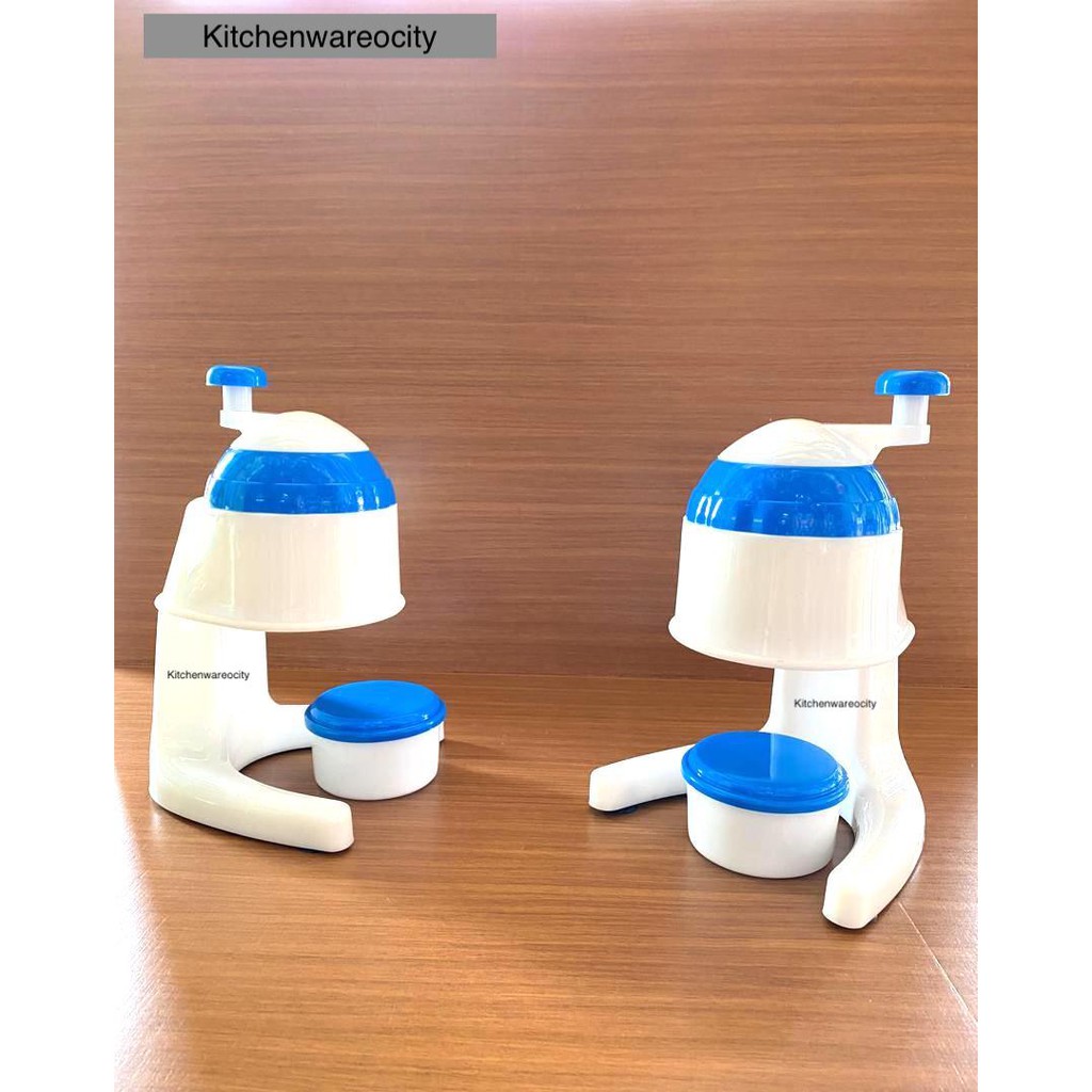 Mini Plastic Ice Crusher / Mesin Pengisar Ais Batu Plastik | Shopee ...