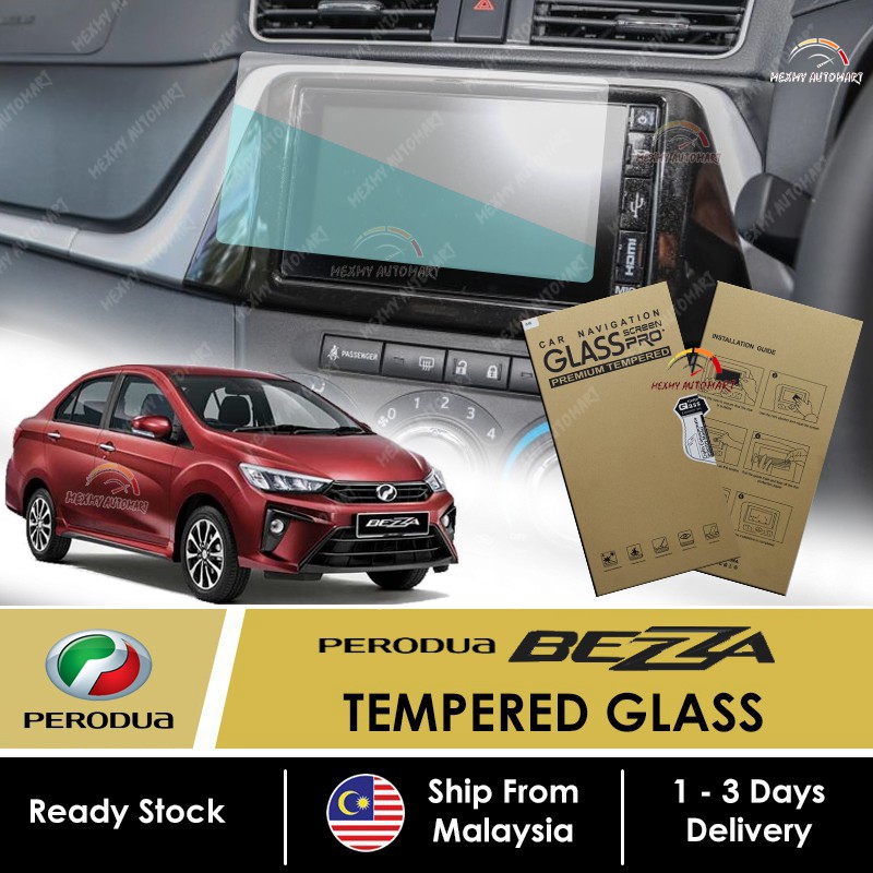 Perodua BEZZA Screen Protector 2016 - 2025 Accessories Accessori ...