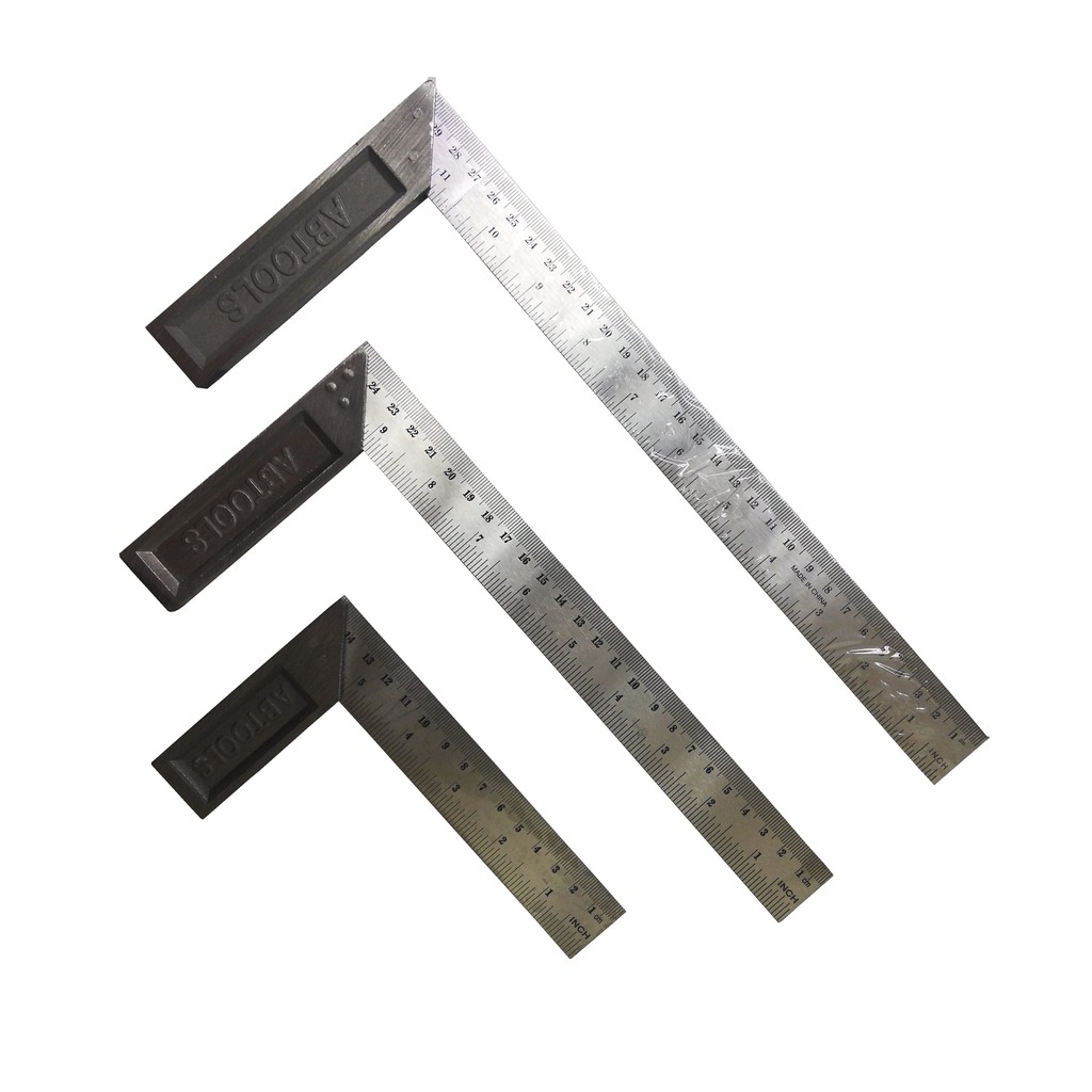 ABTools/Diamond Steel Try Square Ruler Sesiku L 6"/150mm | Shopee Malaysia