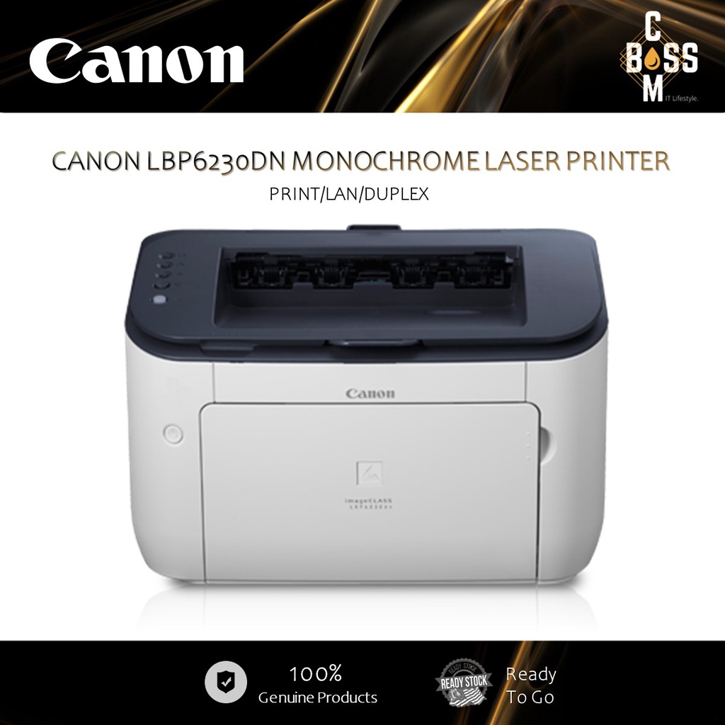 *ORIGINAL* CANON LBP6230DN MONOCHROME LASER PRINTER ( PRINT/LAN/DUPLEX ...