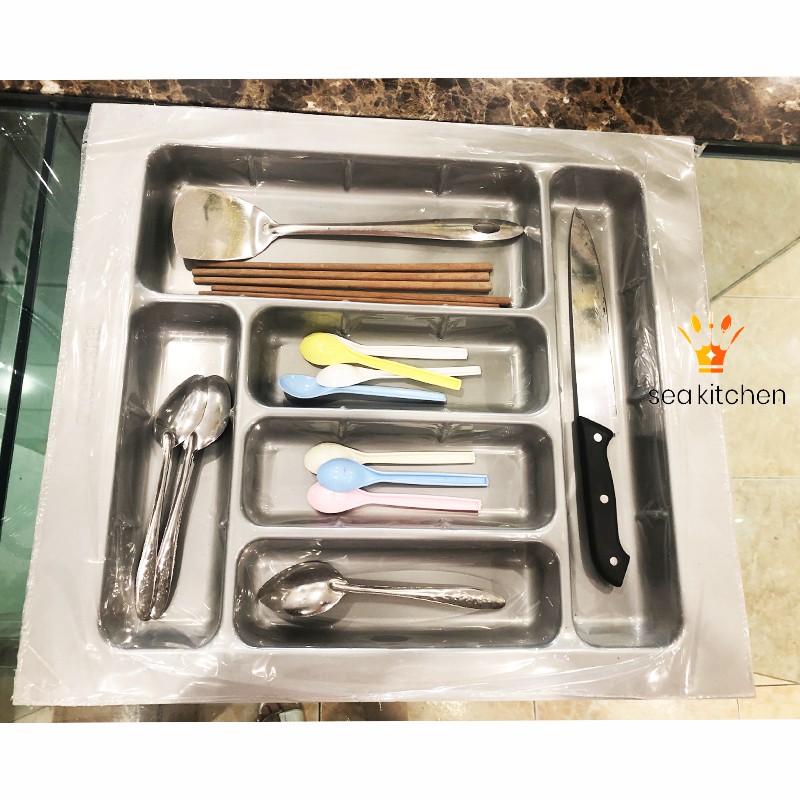Pvc spoon and fork divider placed in INOXEN drawer | Shopee Malaysia