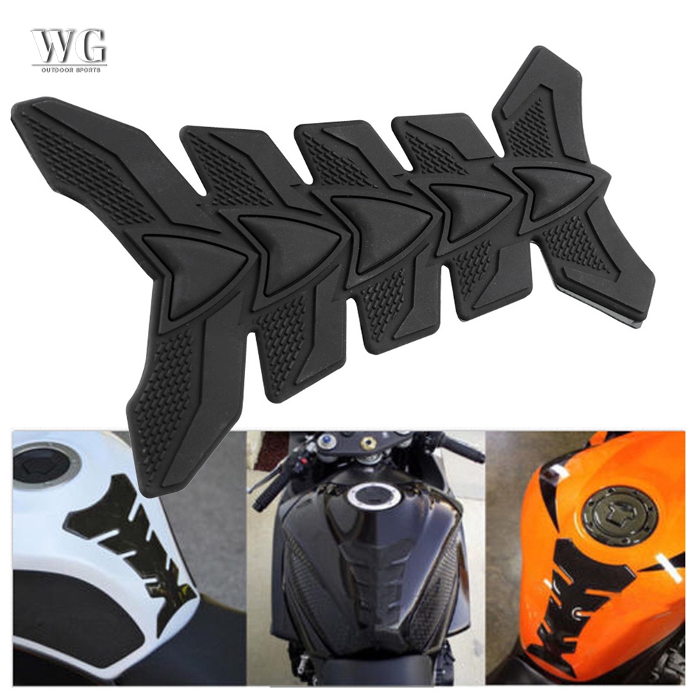 ♔WG♔ 3D Motorcycle Gel Oil Gas Fuel Tank Pad Protectors Sticker Decal ...