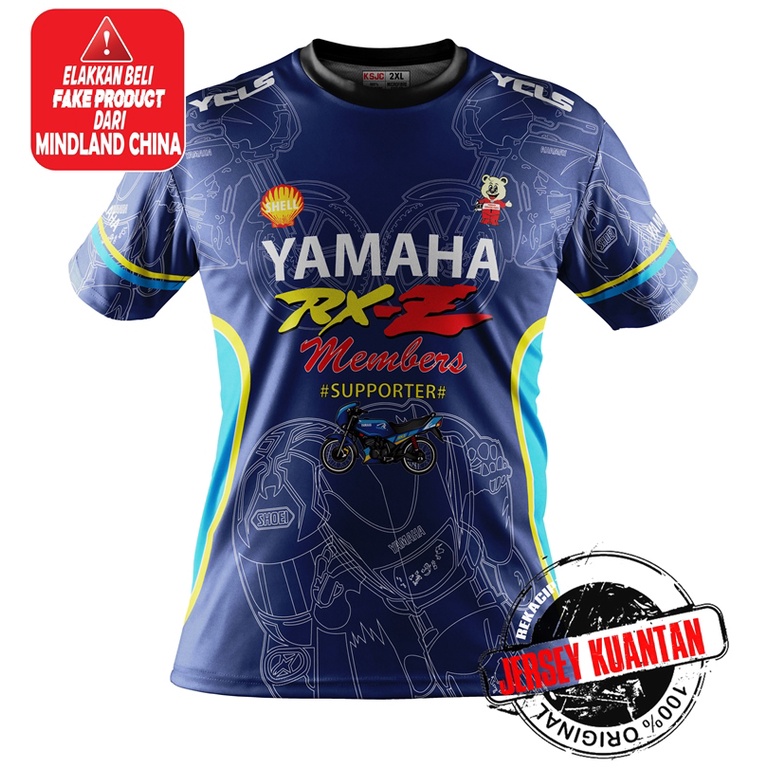🇲🇾 MADE IN MALAYSIA - Baju Yamaha Rxz Members #Supporter# V2 | Shopee ...
