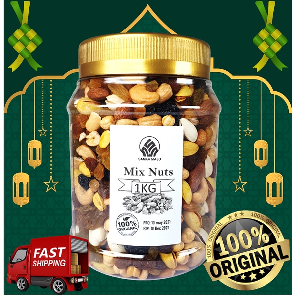 Mixed Nuts Mix Nuts Bulk Dry Fruit Snack | Shopee Malaysia