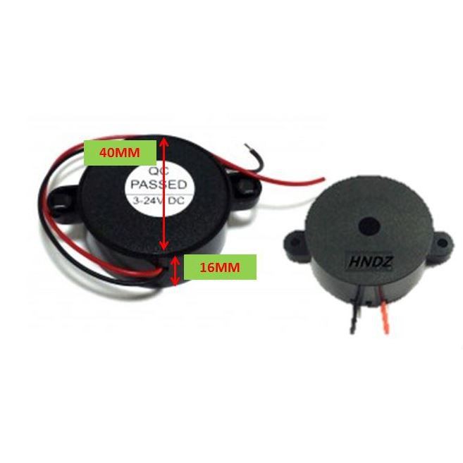 Large Piezo Buzzer 3V-24V 12V DC Continuous / Intermittent Sound ...