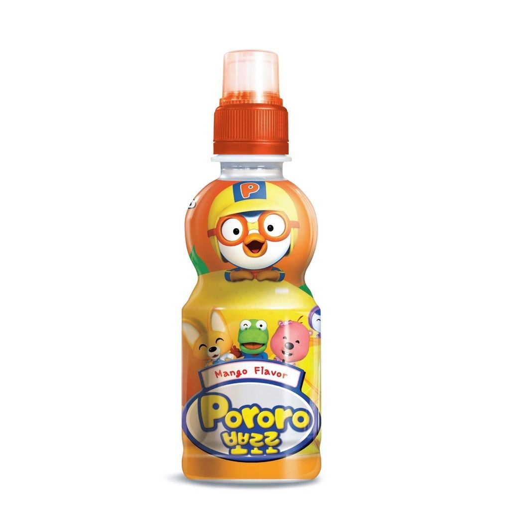 Korea Paldo Pororo Fruit Juice Drink 235ml 5 Flavor Non-Carbonated ...