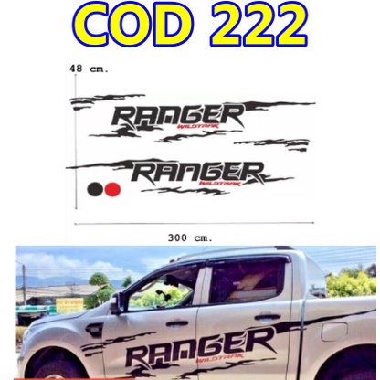 FORD RANGER SIDE BODY STICKER | Shopee Malaysia
