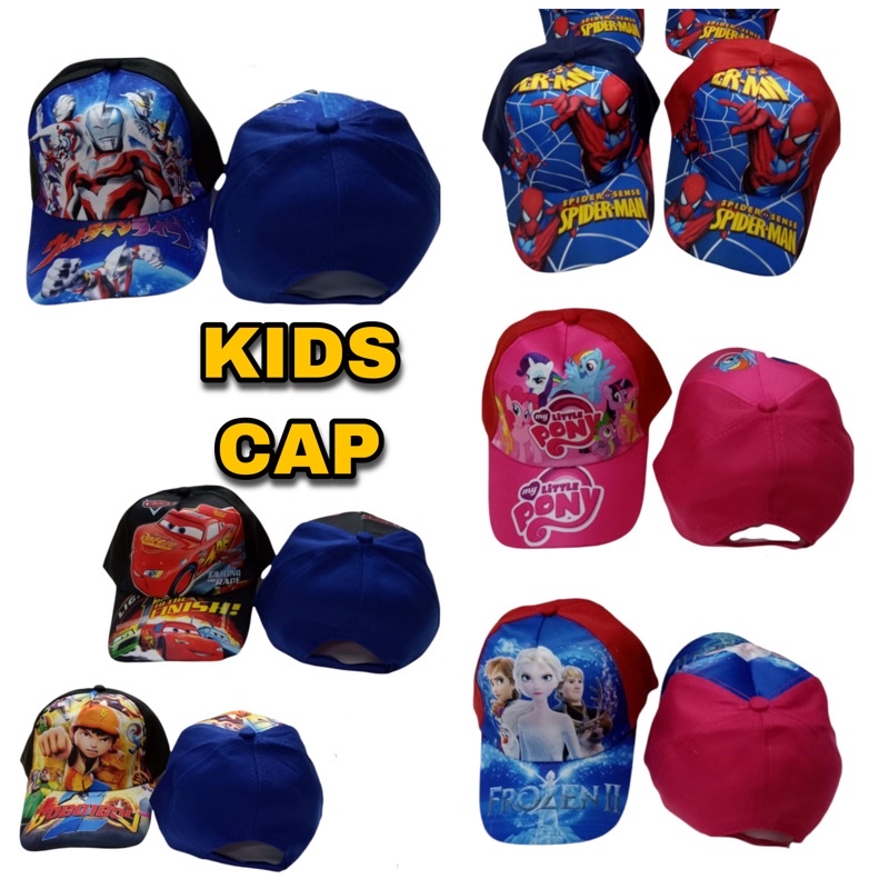 Girl Fashion Pink Caps My Little Pony Children Topi Kanak-Kanak cap ...