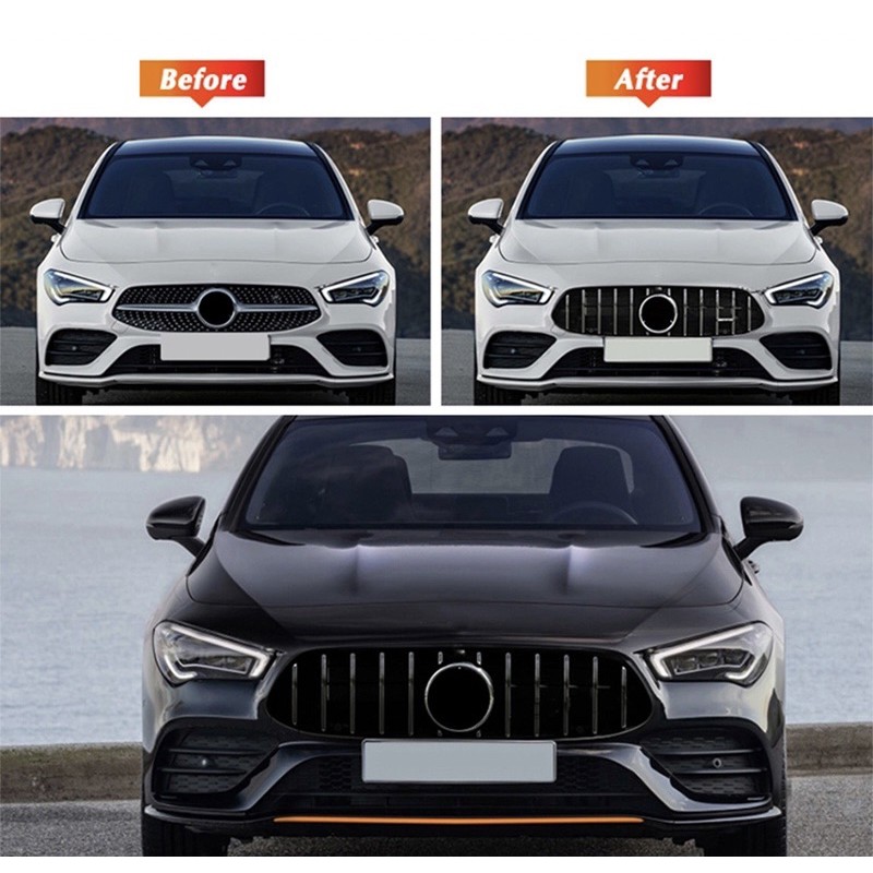Mercedes Benz w118 CLA Gt panamericana Front grill grille 2020 2021 ...